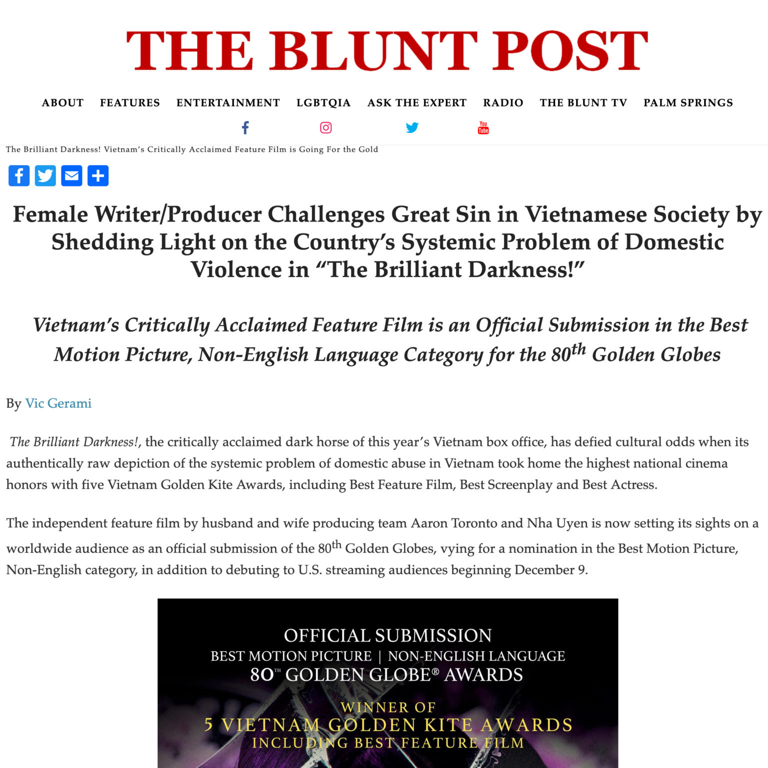 Press – 3388 Films | Create. Connect.