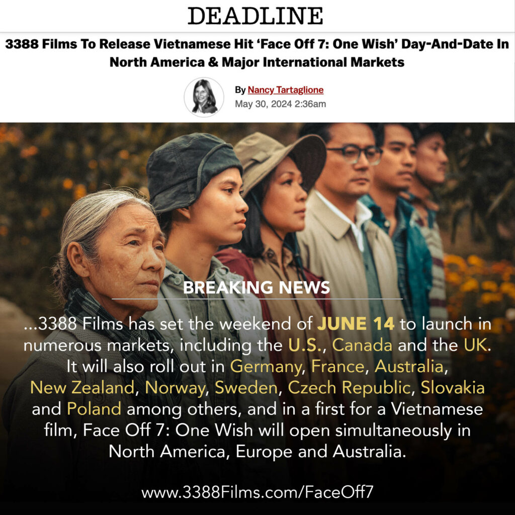 3388 Films To Release Vietnamese Hit ‘Face Off 7: One Wish’ Day-And ...